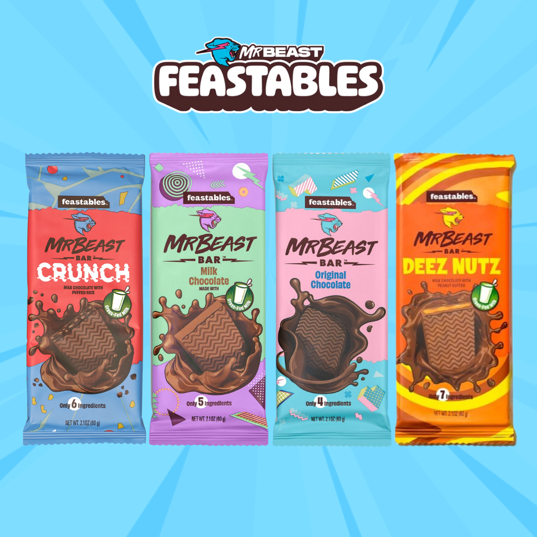 MR BEAST FEASTABLES – snacKING Retro Biscuits