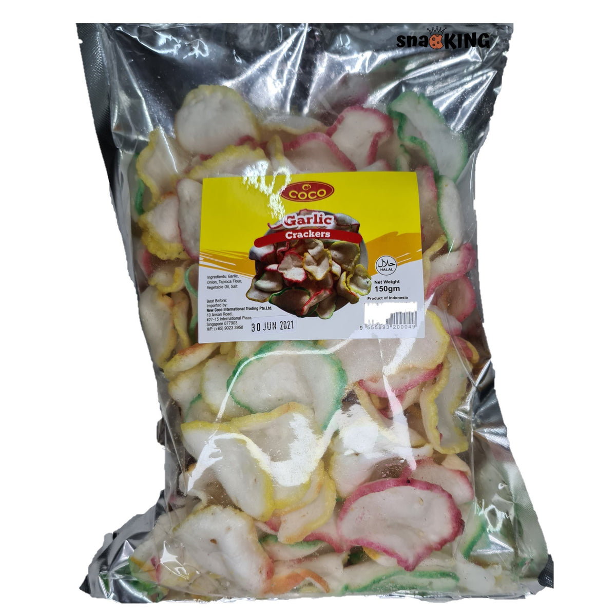 Packaged Keropok (Assorted Flavours) | snacKING Retro Biscuits