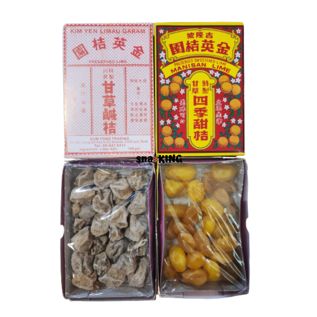 Kim Yen Lime | Nostalgic Snacks & Sweets | snacKING Retro Biscuits
