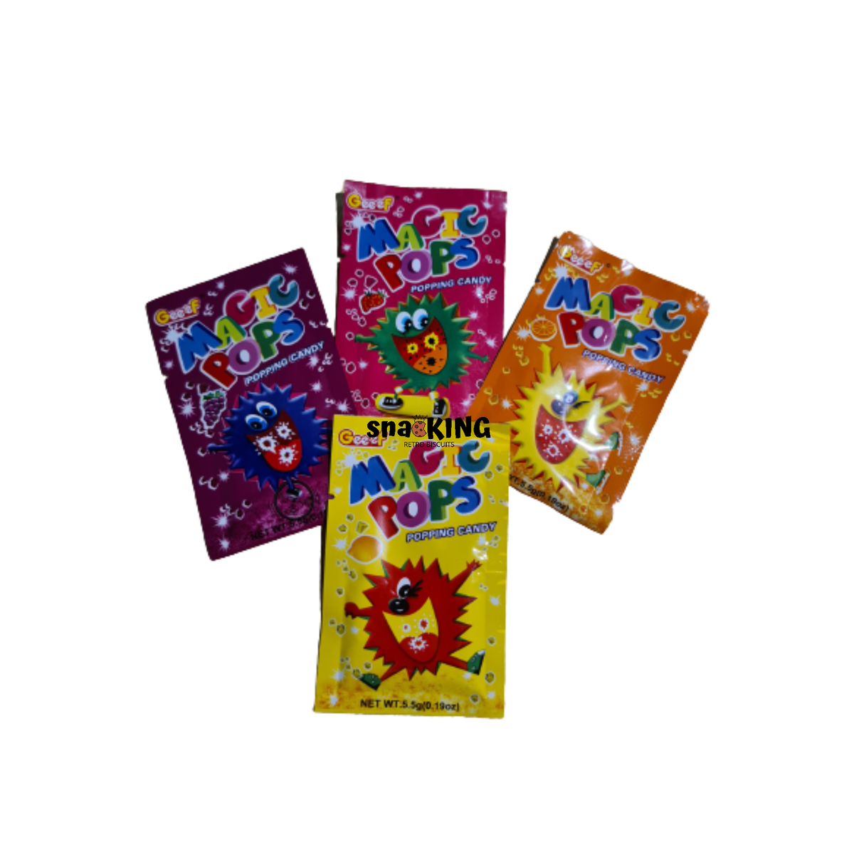 Magic Pops | Nostalgic Snacks & Sweets | snacKING Retro Biscuits