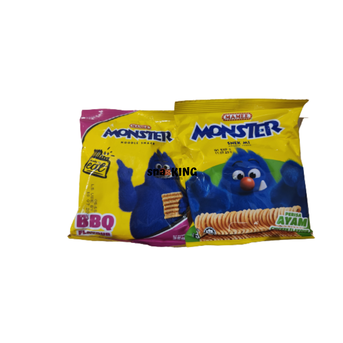 Mamee Monster | Nostalgic Snacks & Sweets | snacKING Retro Biscuits
