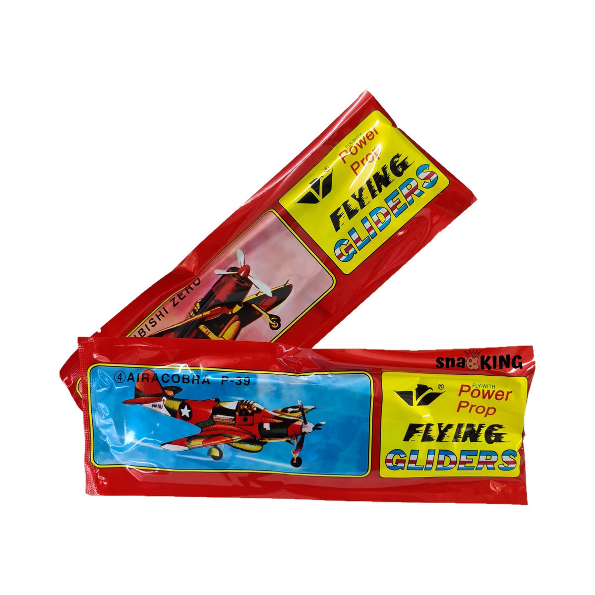 Old School Plane Gilders | Retro Toys | snacKING Retro Biscuits