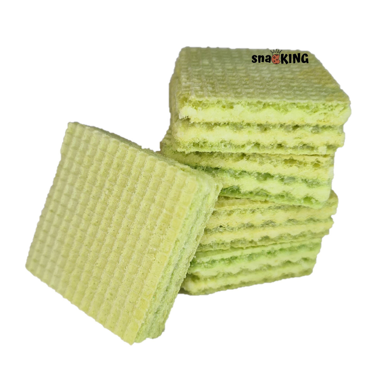 Square Wafer (Pandan) – snacKING Retro Biscuits