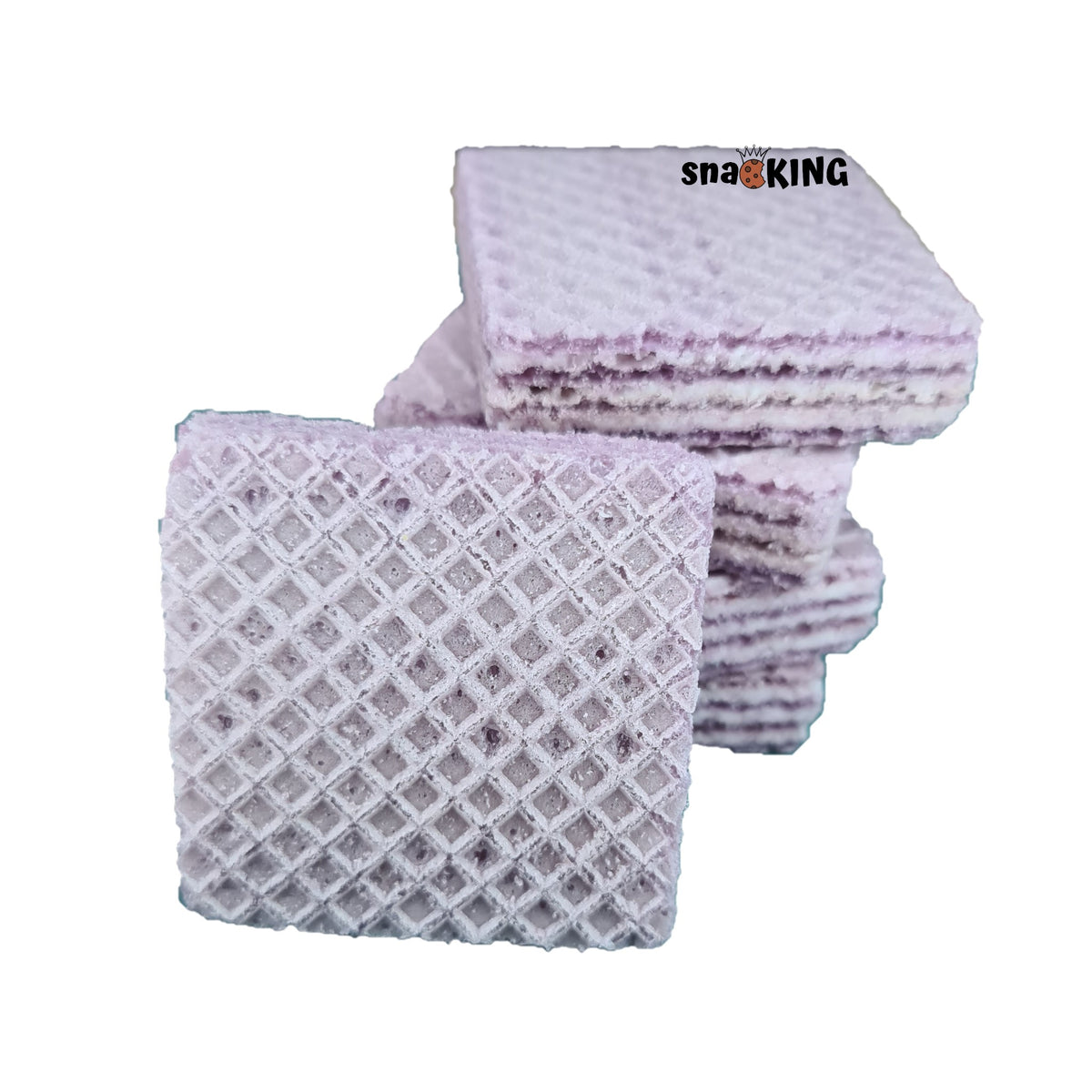 Square Wafer (Blueberry) – snacKING Retro Biscuits