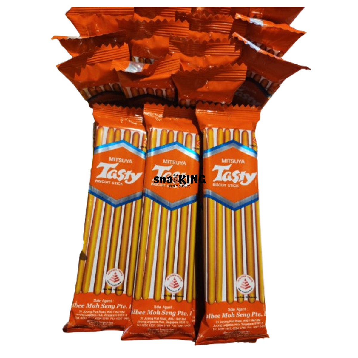 Tasty Biscuit Sticks (18g) | Nostalgic Snacks, Sweets & Toys | snacKING ...